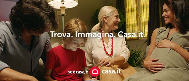 Casa.it presenta “Trova. Immagina. Casa.it”: il nuovo spot TV - Press ...